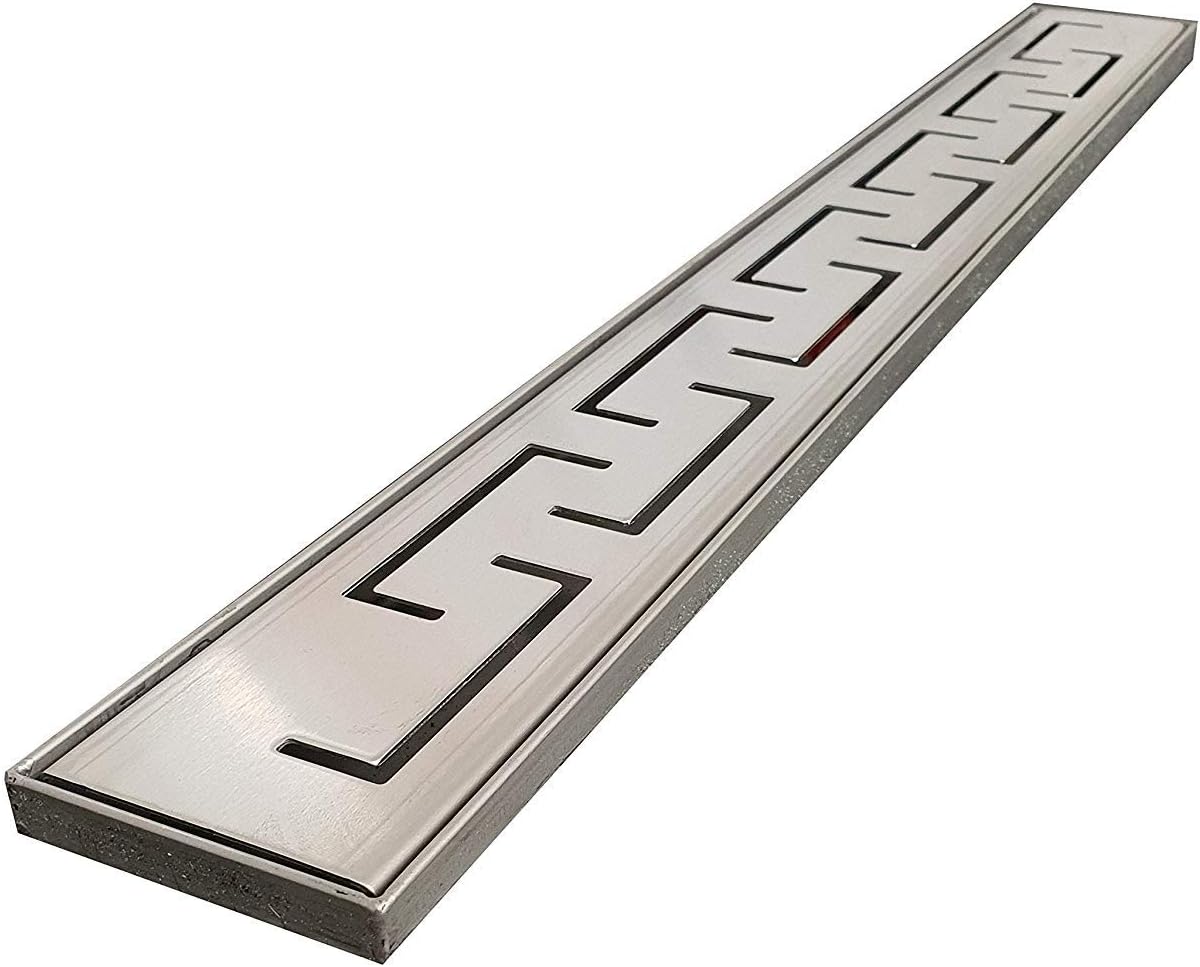 Linear Wetroom Shower Tray & Aqua Kit - Gulley Drain on Long Side