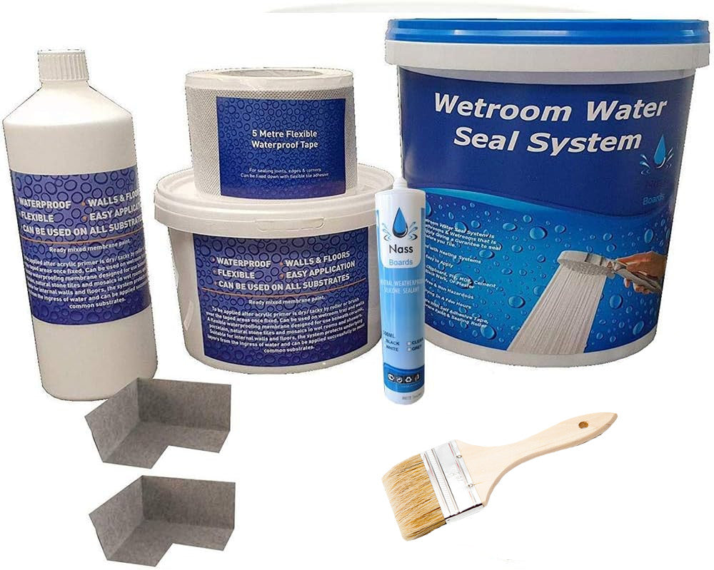 Waterproof Tanking Kit System WSK for Wetrooms, Bathrooms, Kitchens We