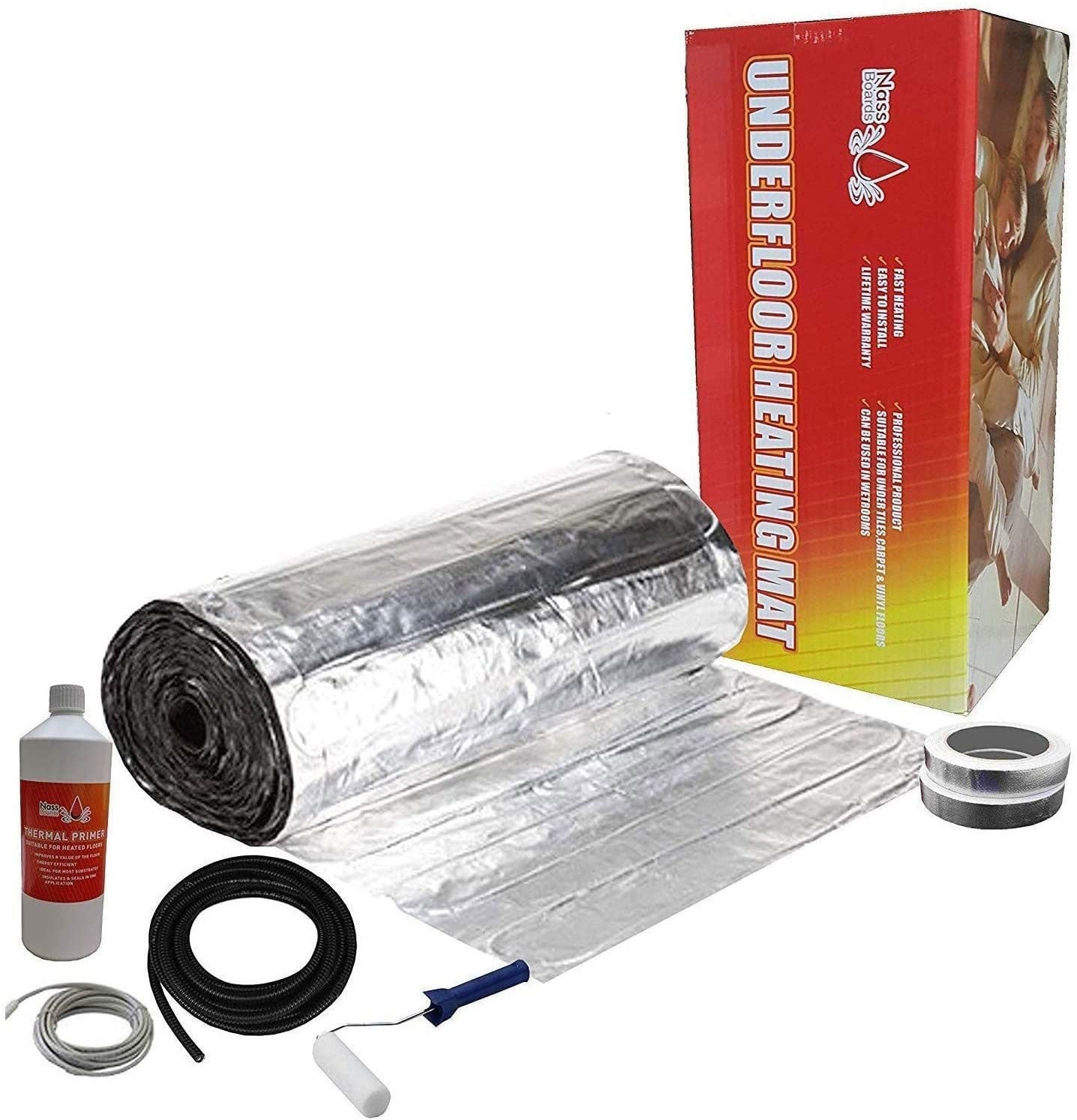 Premium Pro Electric Underfloor Foil Heating Kit 150w per m² with No T