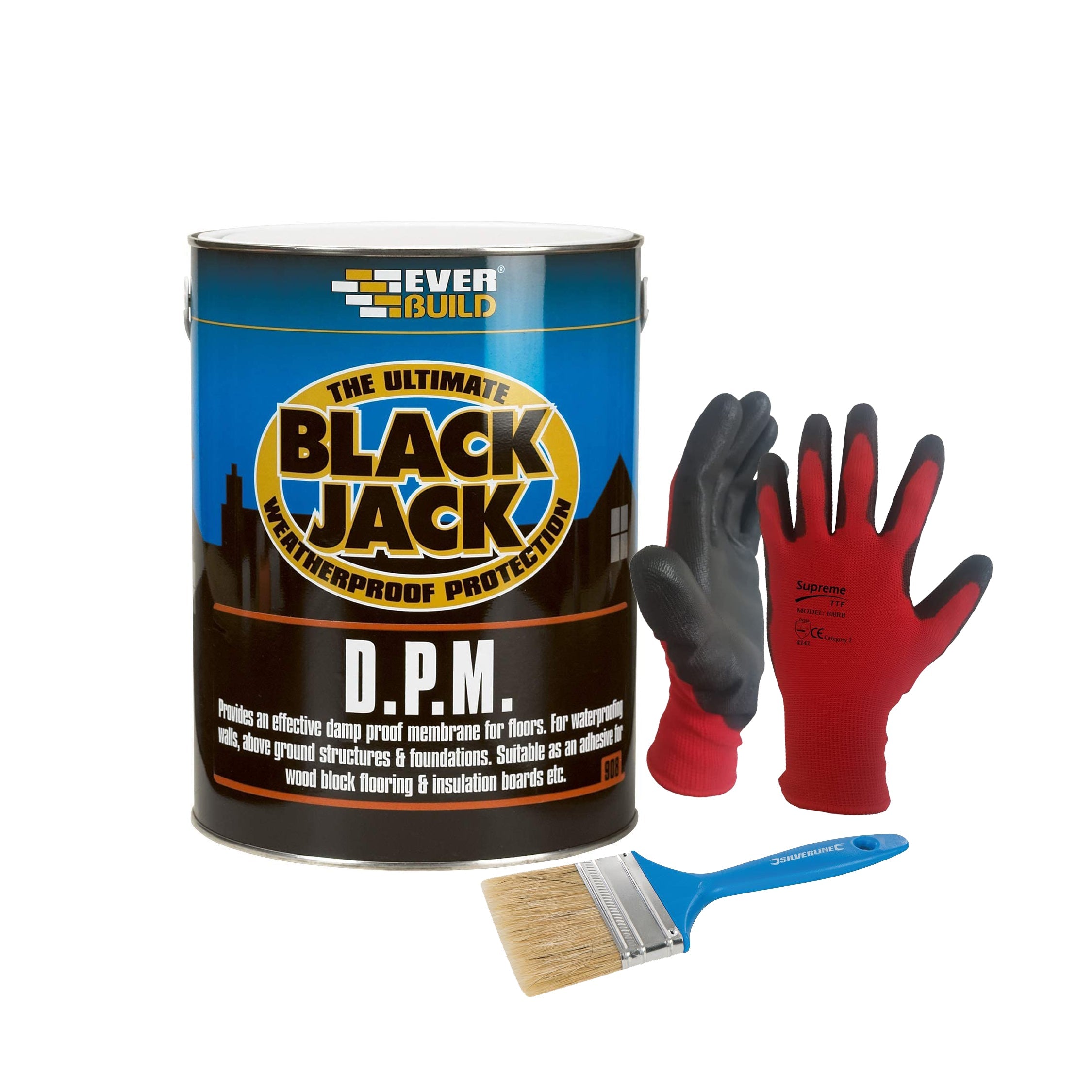 Damp Proof Membrane Brush Application Waterproofing Membranes: